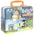 Bluey Jigsaw Puzzle for Kids Ages 4 and up, in Collectible Storage Tin ...