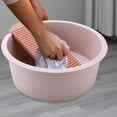 Washboard Basin for Hand Washing Clothes Washing Supplies Compact ...
