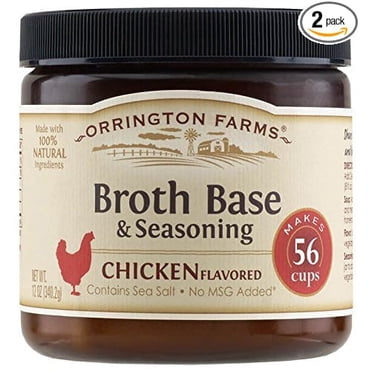 Orrington Farms Low Sodium, Gluten-Free Chicken Flavored Broth Base ...