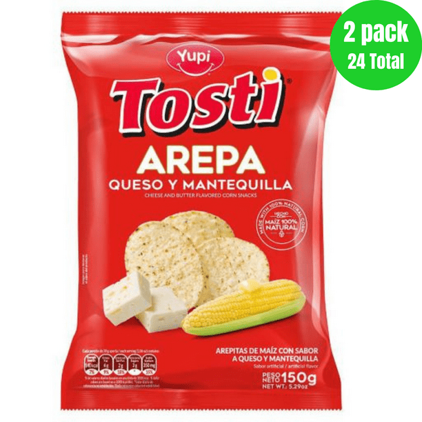 Tosti Arepas (2 pcks- 12 count per pck 24 Total) is an Arepa Colombian ...