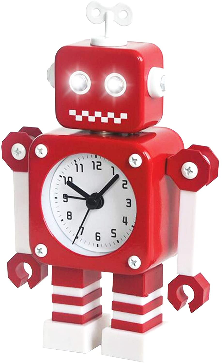 Non-ticking robot alarm clock - Walmart.com