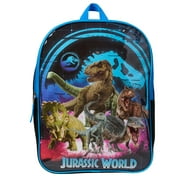Jurassic World Mini 11" Backpack Blue The Last Raptor Velociraptor Boys ...