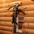 REALTREE 1 Crossbow 10 Arrow Wooden Storage Rack - Walmart.com