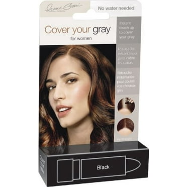 Cover Your Gray Touch-Up Stick, Black, Root and Sideburn Concealer ...