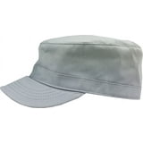 Cadet Army Military Fitted Botton Cap Basic Everyday Castro Radar Hat ...