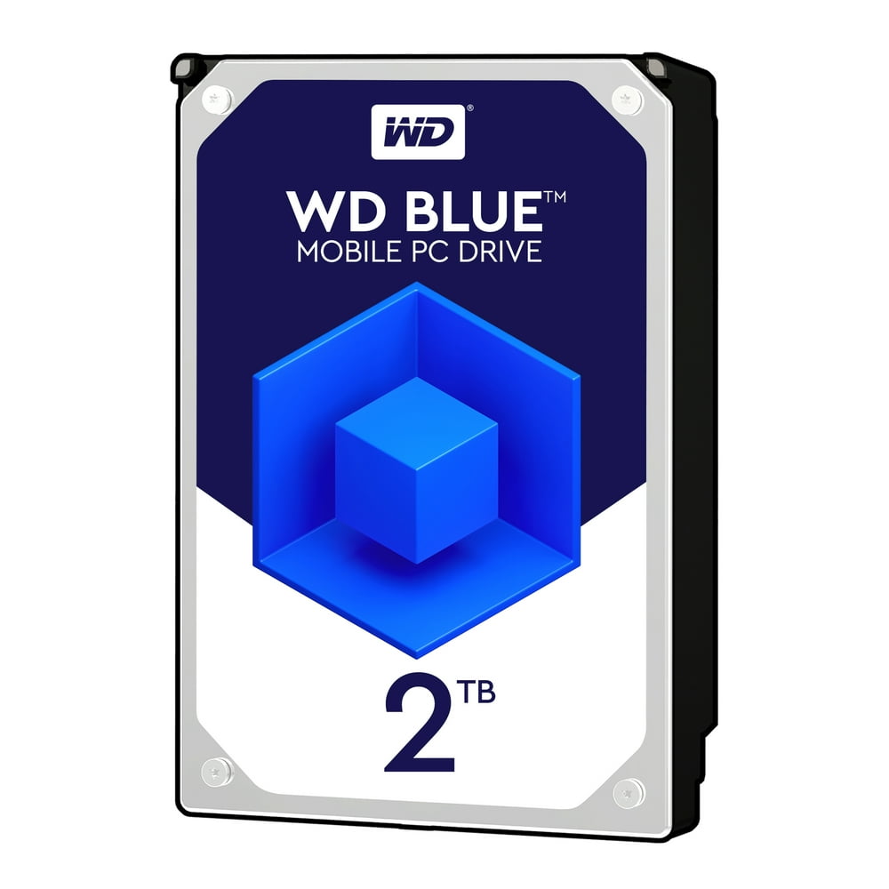 WD Blue 2TB Mobile 15mm Hard Drive - 5400 RPM SATA 6 Gb/s 8MB Cache 2.5 ...