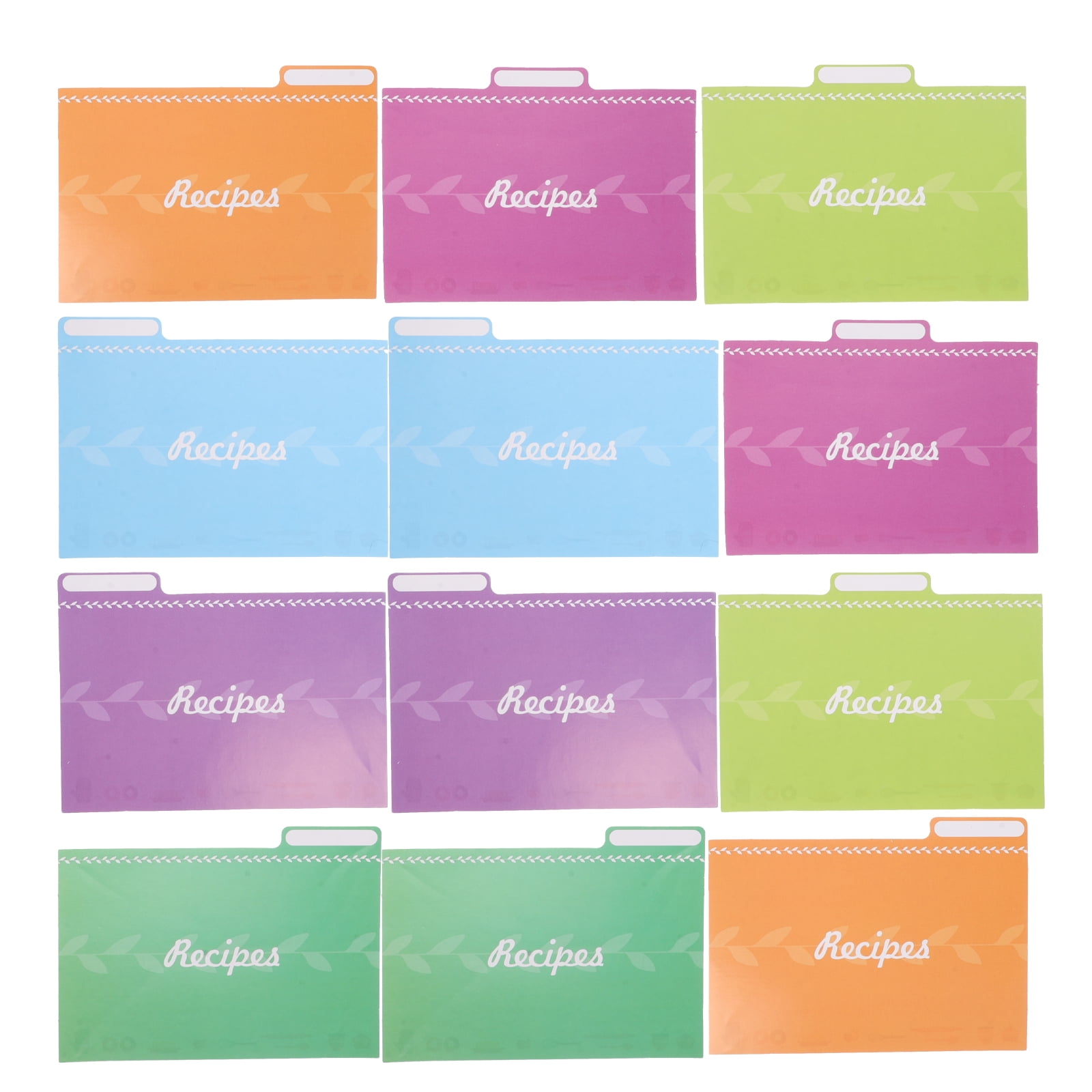 Click here for Shisuyan 12pcs Recipe Card Dividers For Kitchen Ho... prices