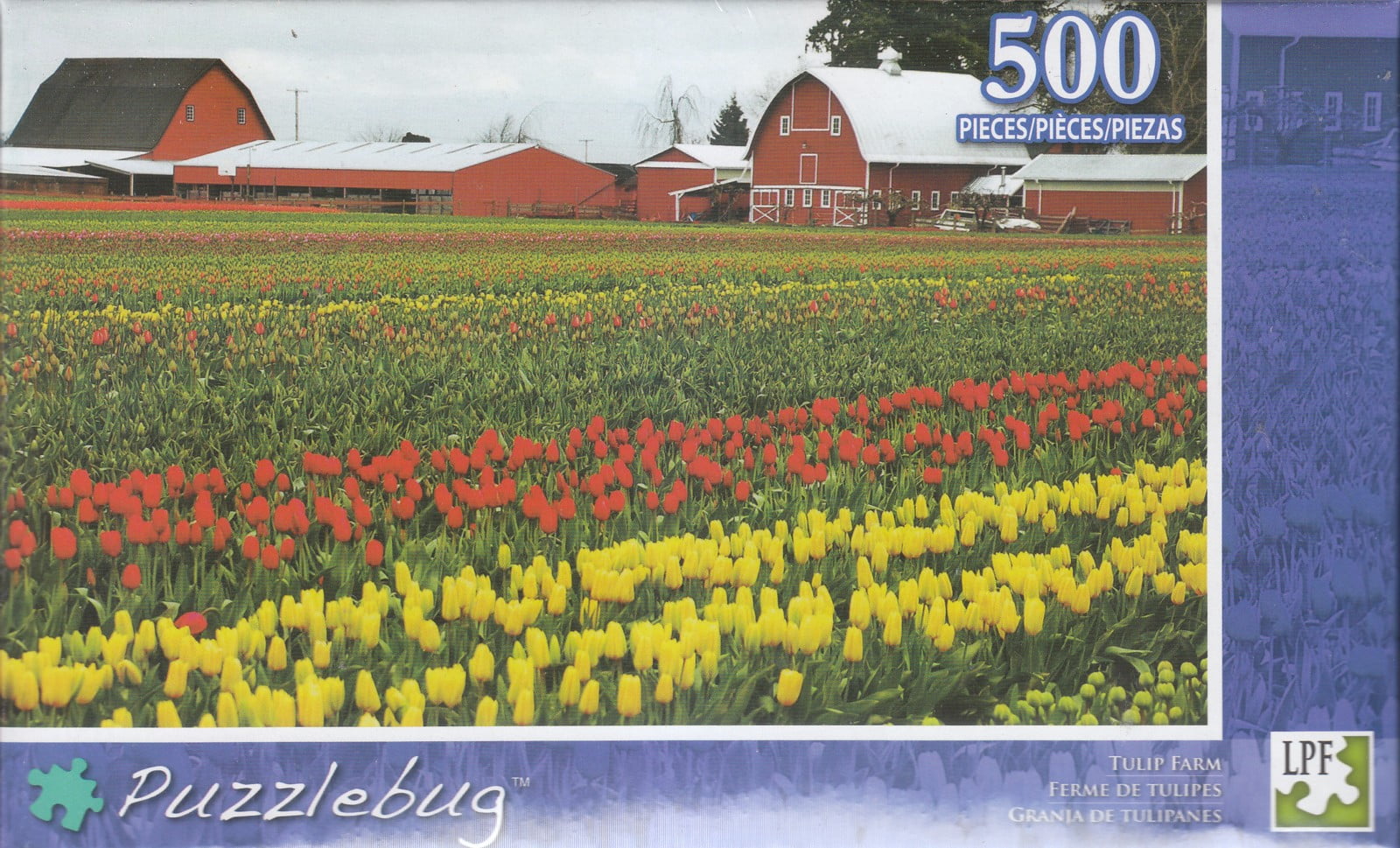 Puzzlebug 500 - Tulip Farm - Walmart.com