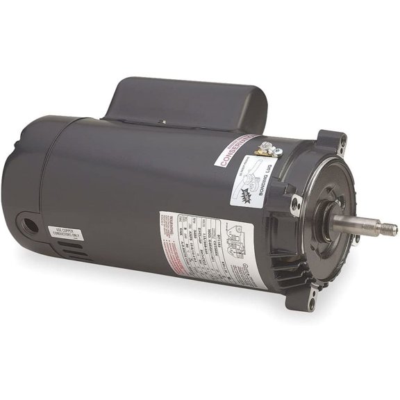 The Pool Supply Shop 0.75 HP Threaded Shaft Pool Cleaner Pump Motor, 1. ...