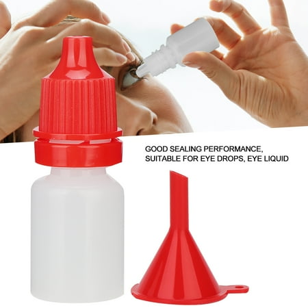 Filfeel Eye Drops Bottle,50Pcs Portable Squeezable Clear Eye Drops ...