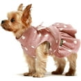 Fitwarm Pet Clothes for Dog Dresses Puppy Turtleneck Plaid Dress Doggie ...