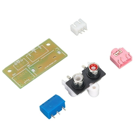 Ecomeon Audio Input Output Adapter Board Wiring Plate 3.5mm Plug Socket ...