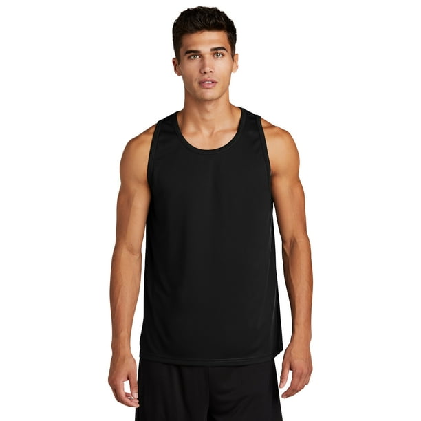 Sport-Tek - Sport Tek Adult Male Men Scoop Neck Plain sleeveless Tank ...