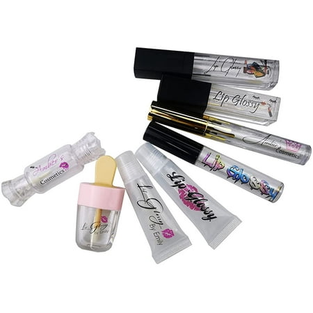 Personalized Lip Gloss Stickers, Clear Lip Gloss Tube Labels, Custom ...
