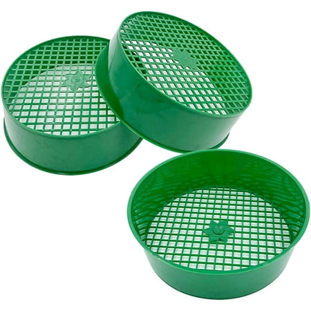 Garden Sieves Plastic Mesh Soil Soil Sieve Gardening Supply Seeding ...