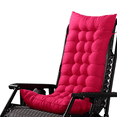 Solid Color Garden Rocking Chair Cushion Pad, Indoor/Outdoor Deck Chair ...