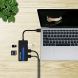 USB 3.0 Hub KOOTION Ultra Slim USB Multiport Hubs with 3 USB Port 3.0 ...