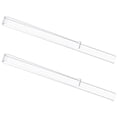 2 Pairs Clear Acrylic Music Stand Page Holders, Sheet Music Clips for ...