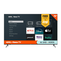 Hisense 85" Class 4K UHD LED LCD Roku Smart TV HDR R6 Series 85R6E4 ...