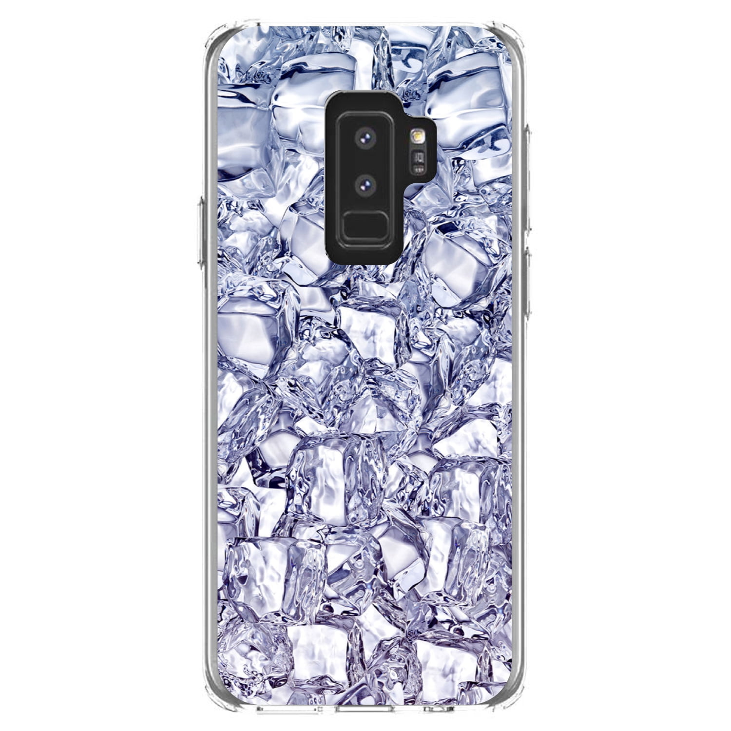 DistinctInk Clear Shockproof Hybrid Case for Samsung Galaxy S9+ PLUS (6 ...