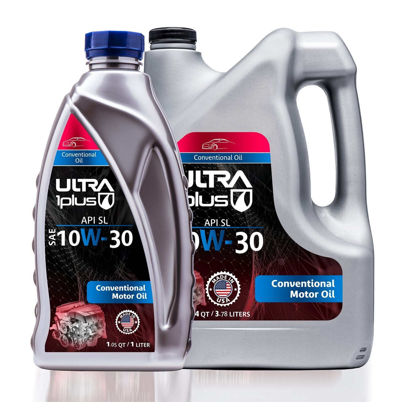 Ultra1Plus SAE 10W 30 Conventional Motor Oil API SL Pack Of 5 QT Ultra1Plus SAE 10W 30 Conventional Motor Oil API SL Pack Of 5 QT