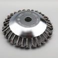 LIANGKA 8 Inch Steel Wire Weed Brush Blade with Universal Adapter Heavy ...