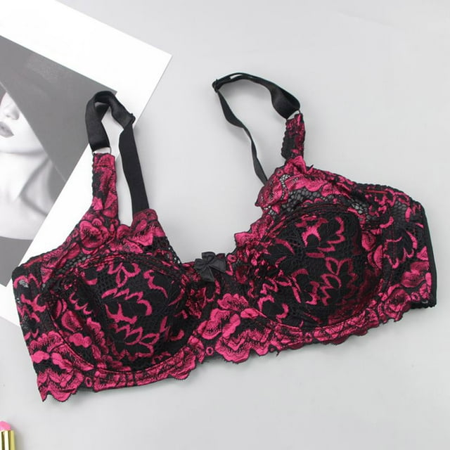 Akiihool Women's Push Up Bra Racerback Front Closure Bras Plunge ...