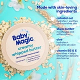 Baby Magic Creamy Whipped Butter, Vanilla & Oat, Hypoallergenic, 8.4 oz ...