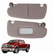 Sun Visor Set for Dodge Ram 1500 2500 3500 2002-2009, Driver and ...