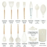 VIVAYO 32 Pcs Silicone Kitchen Utensils Set, Spatula, Slotted Turners ...