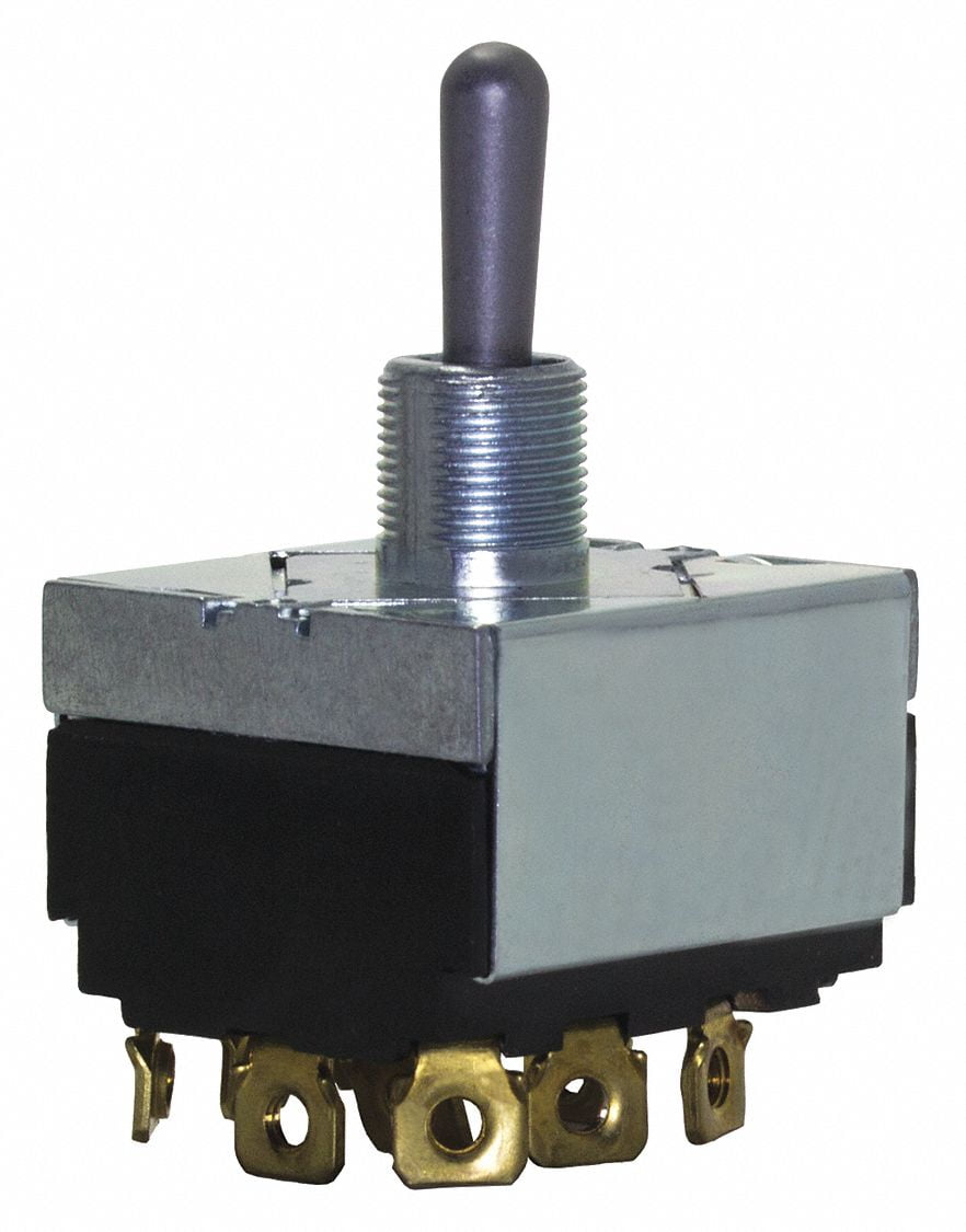 Eaton Toggle Switch,3PDT,10A @ 250V,Screw 7702K2 - Walmart.com
