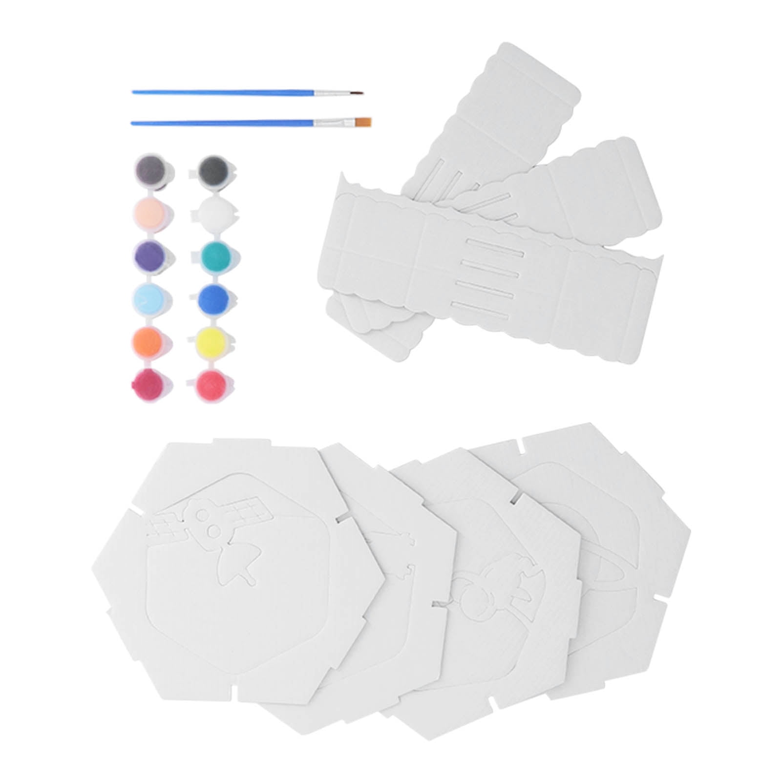 3D Space Papercraft Space Papercraft Kit Cartón corrugado Ecológico ...