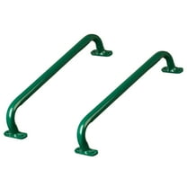 Green Metal Safety Grab Handles Set, Kids Outdoor Play House Hand Grip ...
