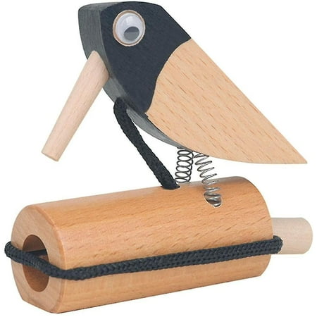 Wooden Bird Call Whistles Toy Smoothly Fine Motor Skills Toy For 2 3 ...