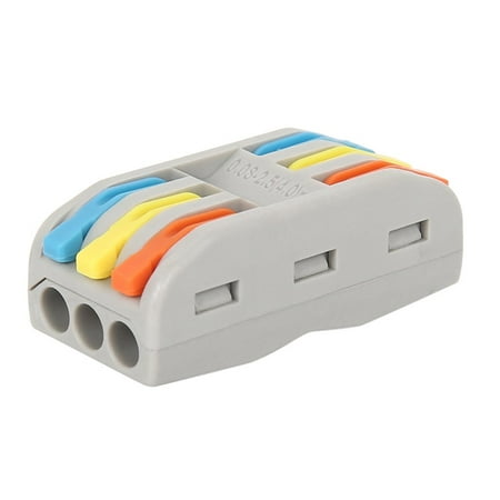 PENGXIANG Spring Lever Terminal Block Reusable Electric Cable Connector ...