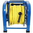 Retractable Air Hose Reel 3/8" x 100 ft, 300 PSI Heavy Duty Steel ...