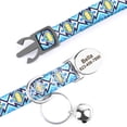 Pet Artist Nylon Kitten Cat Collar Personalized Breakaway Custom ...