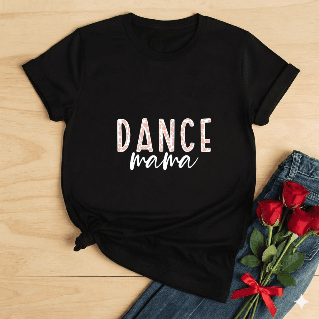 Click here for Vibe66 Dance Mama Trendy Leopard Print Teacher Uni... prices