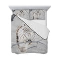 White Owl Queen Size Down Alternative Comforter, Lightweight Comforter ...