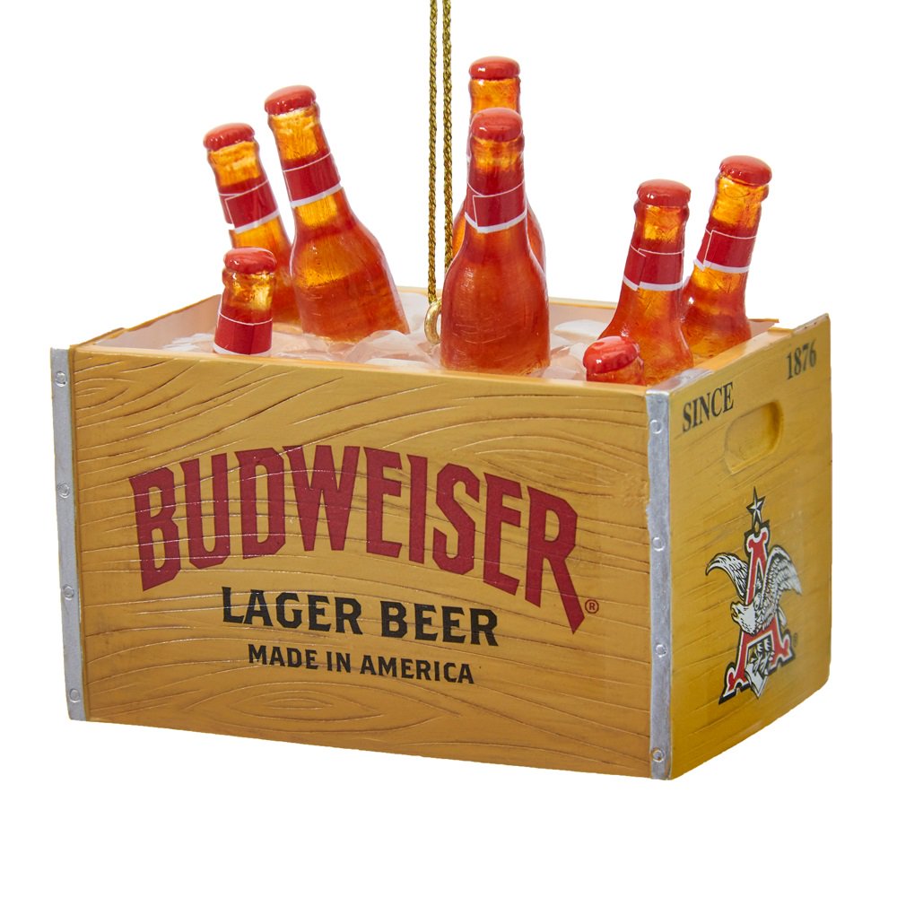 Budweiser Case With Ice Ornament AB2191 New - Walmart.com - Walmart.com
