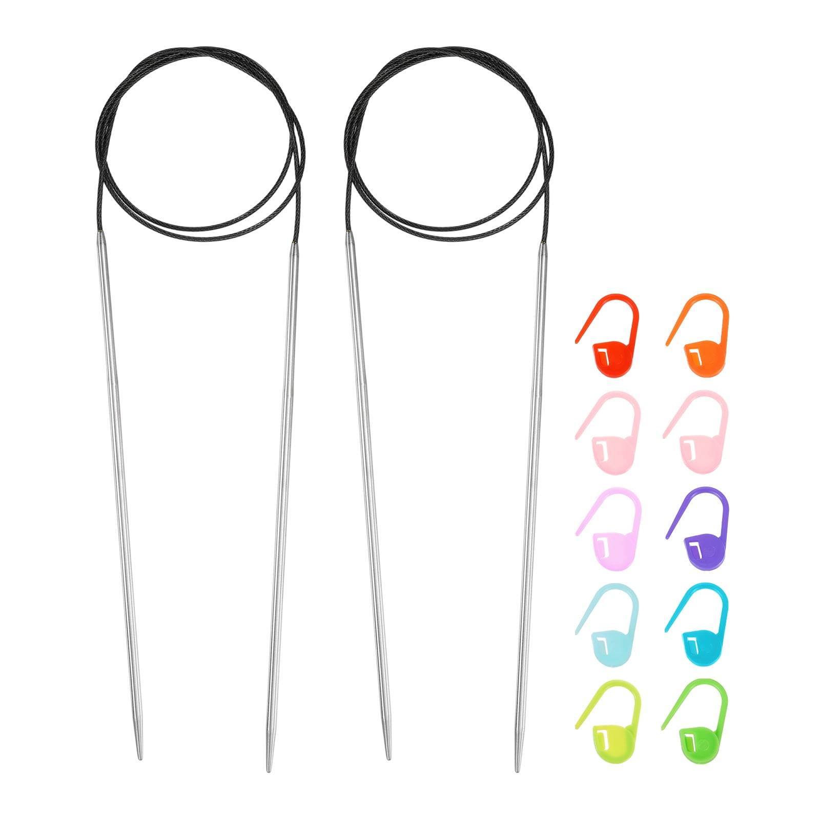 Click here for Uxcell 2pcs Knitting Needles Size Us 3(3.25mm) Cir... prices