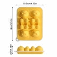 Bear Ice Chunks Mold Silicone, 4 Cavity Easy Release Grade Colorful ...