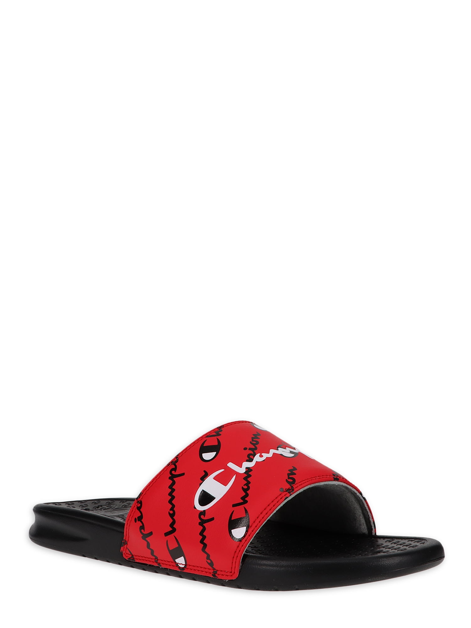 Champion Men's Super Slide Repeat Script CB Sandal - Walmart.com
