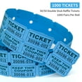 L LIKED Raffle Tickets Double Rolls 1000 per Roll 50/50 Raffle Tickets ...