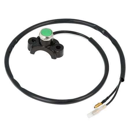 Aluminum Alloy Motorbike Handlebar Control Horn Start Switch Momentary ...