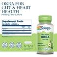 Solaray Okra Fruit 1600mg VegCaps Supplement for Digestion ...