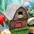 NW Wholesaler - 5.7" Fairy Garden Resin Barn, Fairy Garden Accessories ...