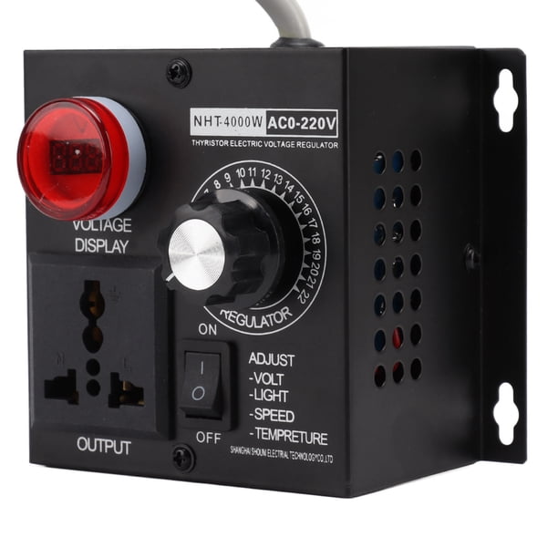 WSCR Electronic Voltage Regulator,4000W SCR Electronic Voltage SCR ...