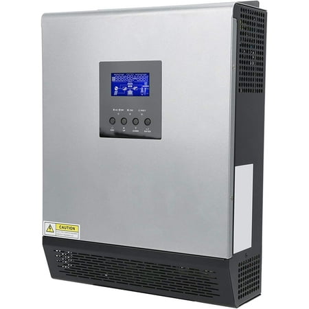 Solar Inverter 3KVA 2400W Hybrid Pure Sine Wave Inverter with 50A Solar ...