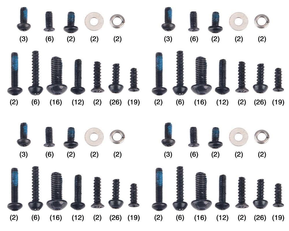 HobbyFlip Racer Screw Set Fastener Screws FPV Quadcopter F210-Z-20 ...